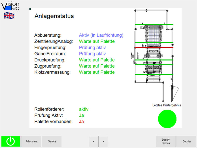 Pallet inspections - vision-tec gmbh